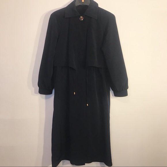 fleet street | Jackets & Coats | Fleet Street Black Trenchcoat | Poshmark